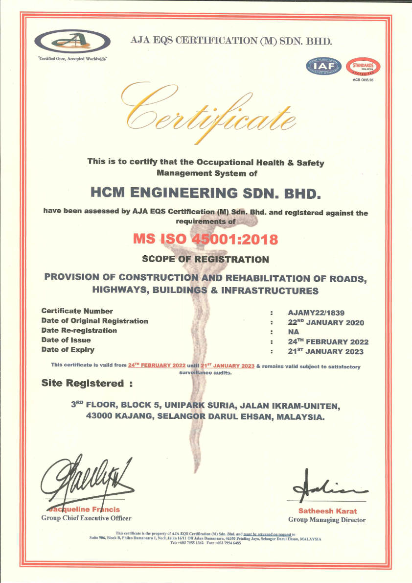 Awards & Accreditation – Protasco Development Sdn Bhd